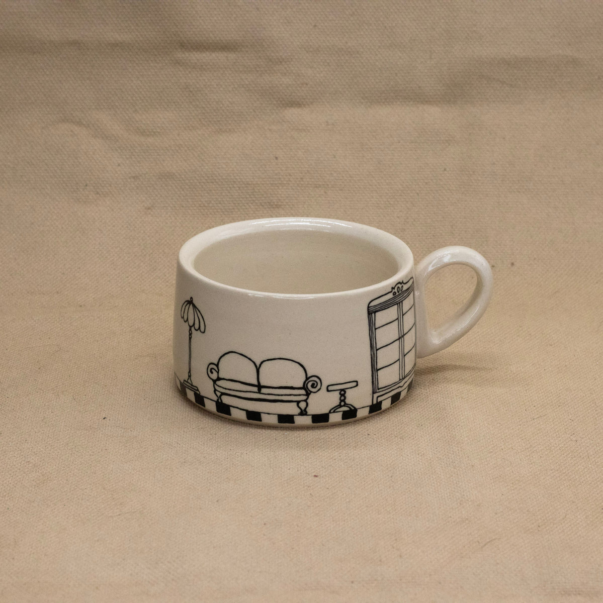 Froggy Pajama Pants Mug by Rachel Burns Ceramics – Saltstone Ceramics