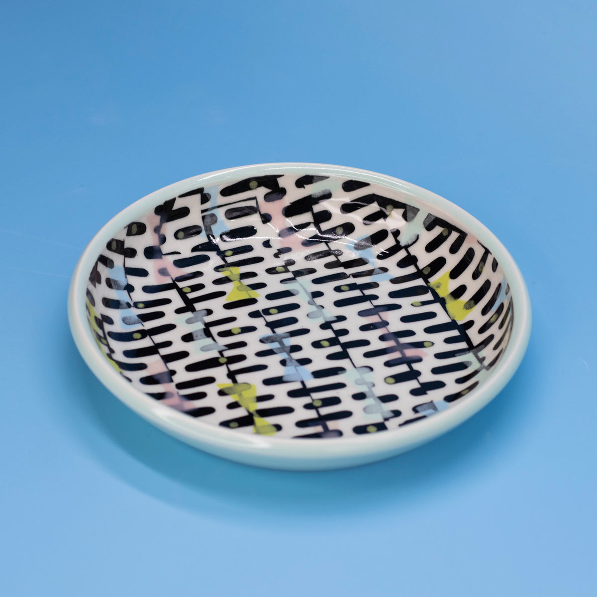 Shapes Bowl by Adrienne Eliades – Saltstone Ceramics